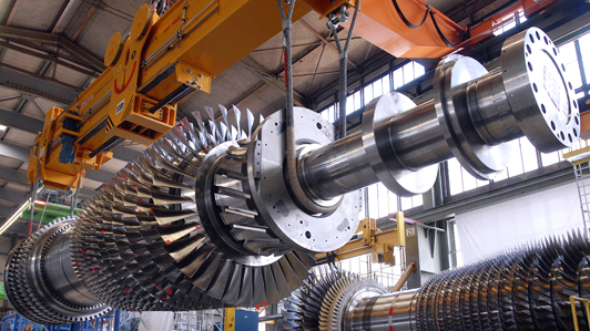Repair and maintenance of gas turbines, generators and auxiliary ...